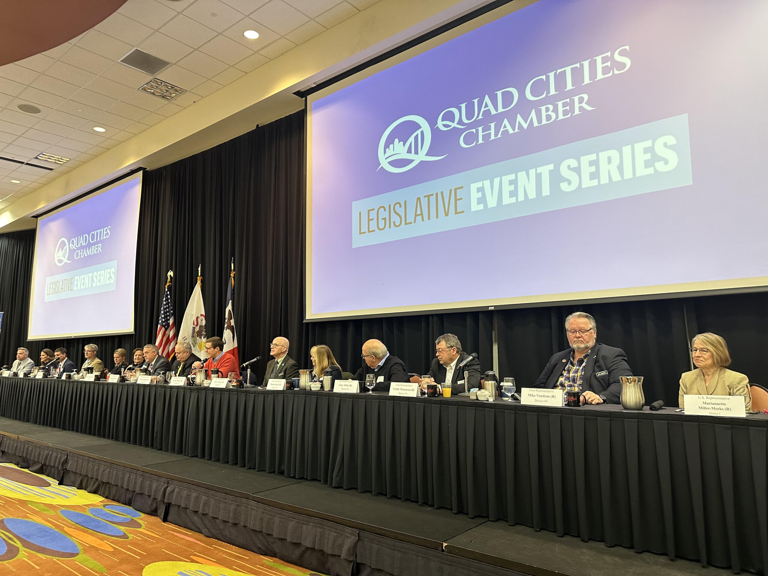 Quad Cities lawmakers talk jobs, trains, education, childcare