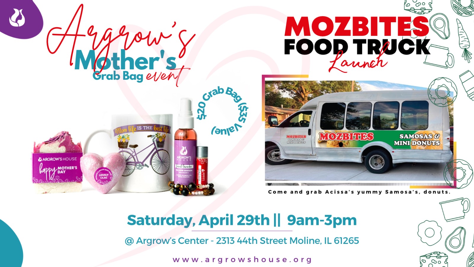 Argrow’s House celebrates MozBites food truck launch