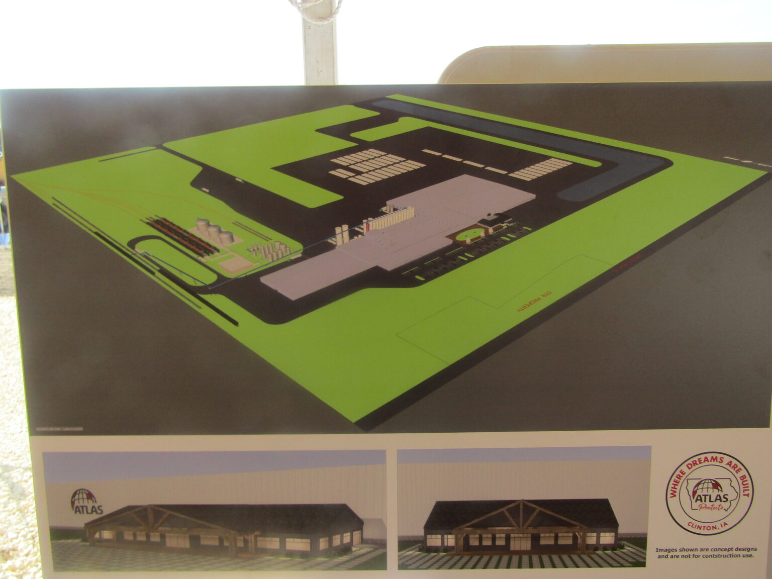 UPDATED: Clinton welcomes new $224M plant Atlas plant