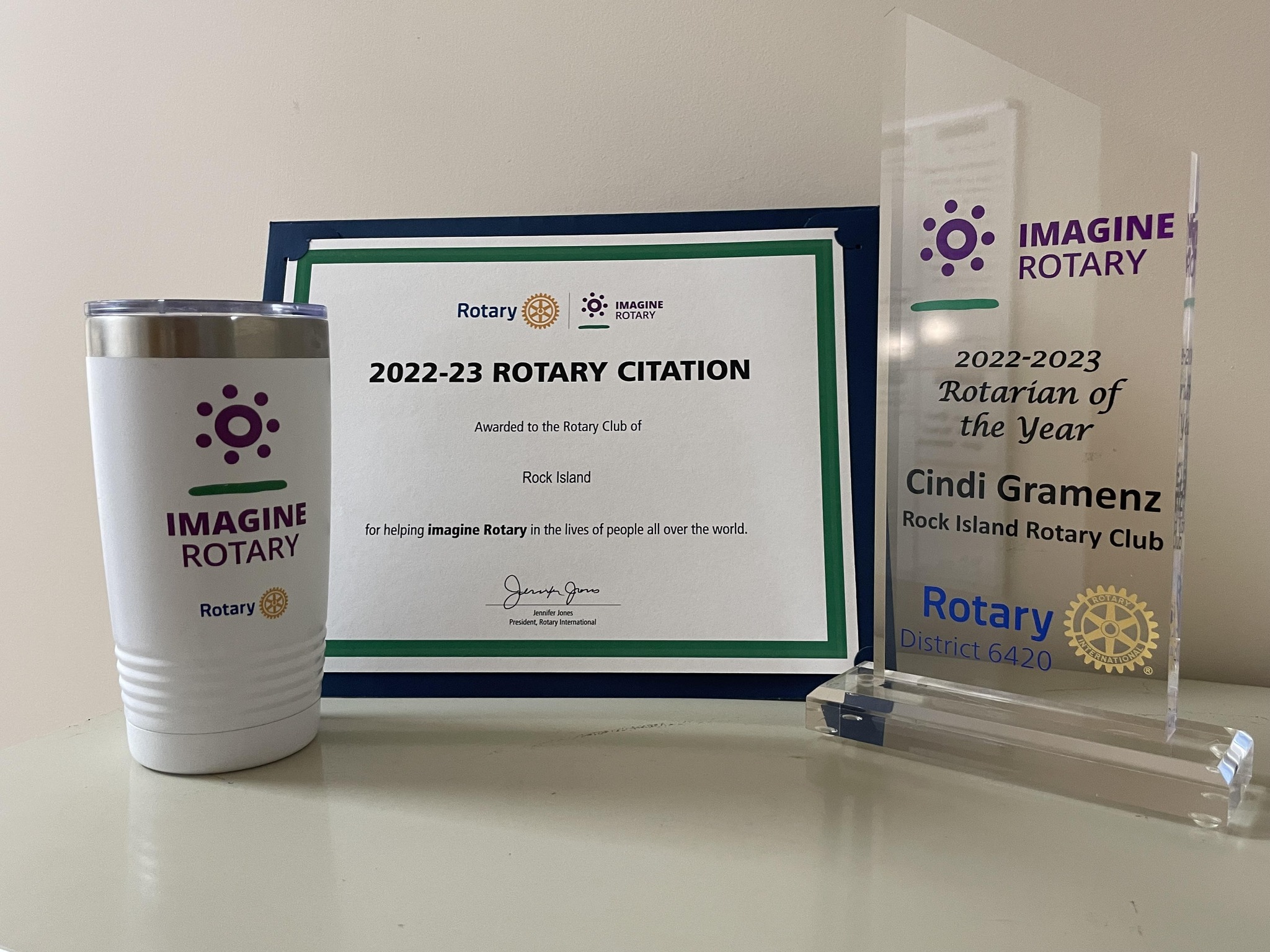 RI Rotary’s past president named district Rotarian of the Year