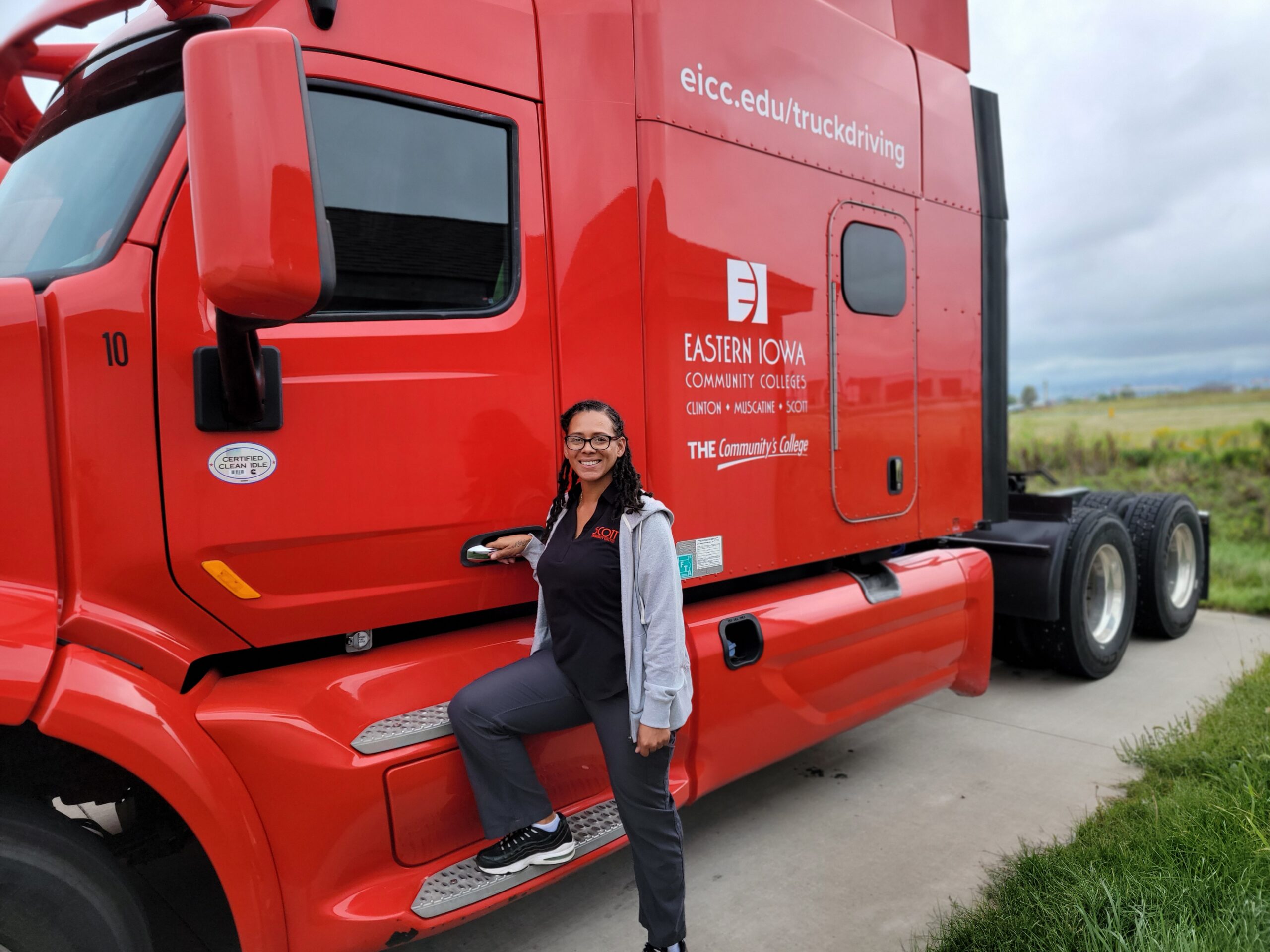 EICC awarded $875K+ in grants for its truck driving program