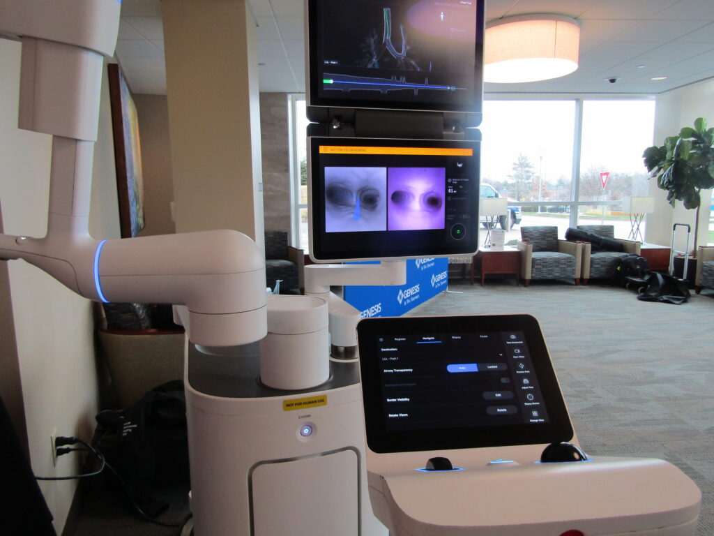 Genesis shows off robotic-assisted surgery systems