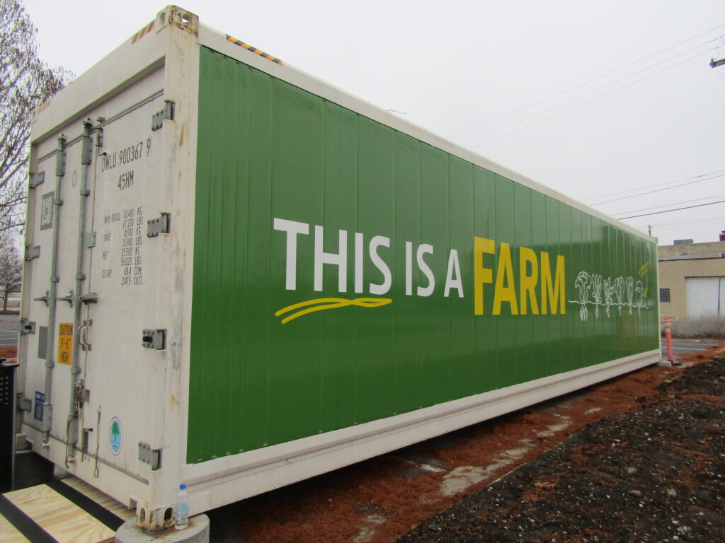 ‘Future of urban farming’ – New QC freight farm will grow crops