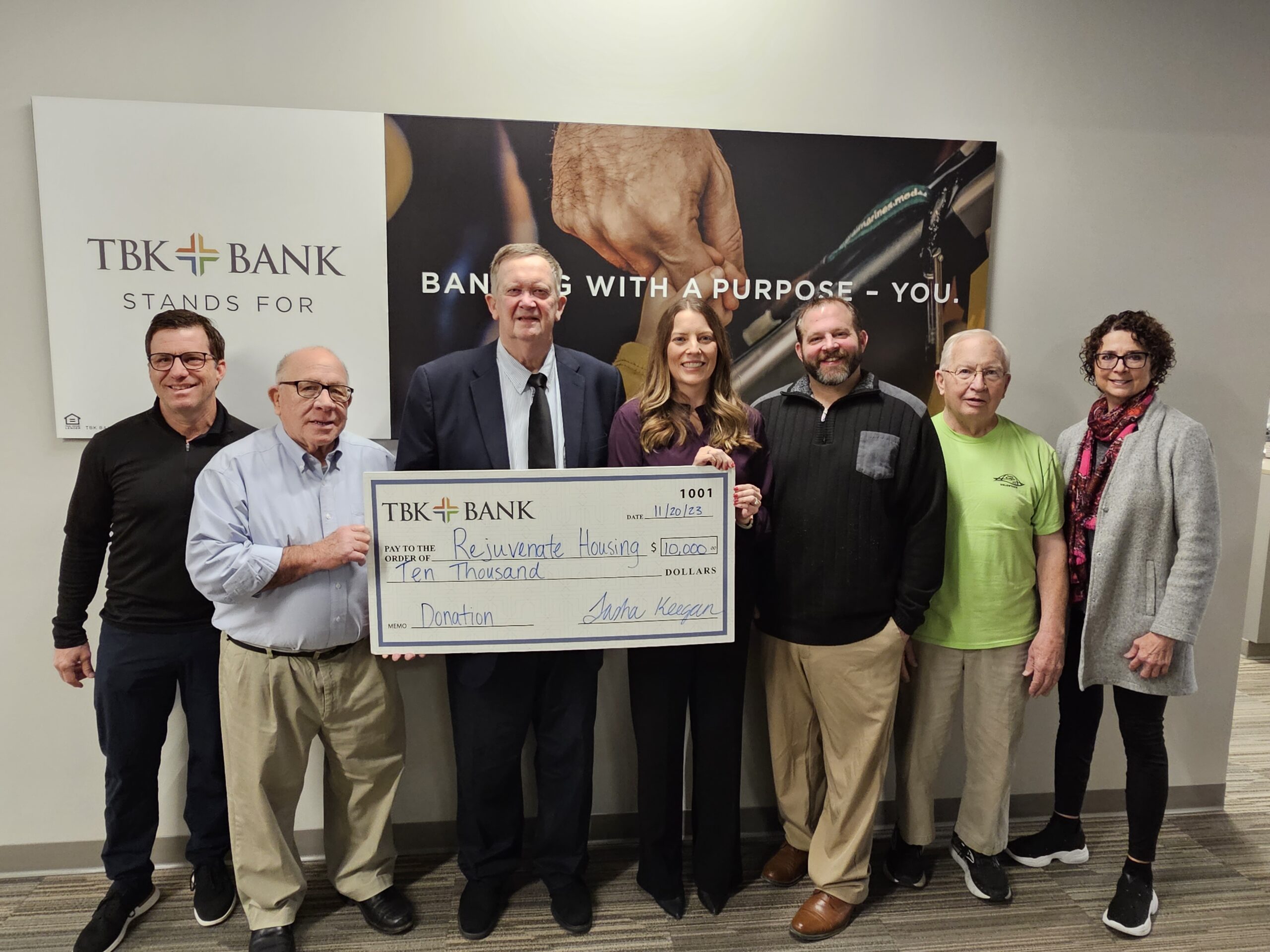 TBK Bank supports Rejuvenate Housing’s neighborhood efforts