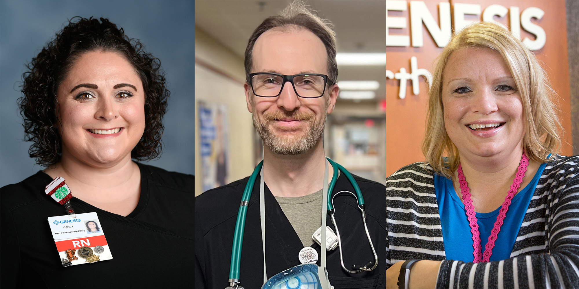 Great Iowa Nurses program recognizes three Genesis nurses