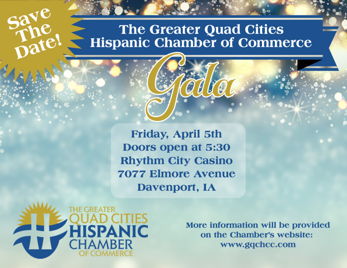 Save the date for QC Hispanic Chamber’s Gala on April 5
