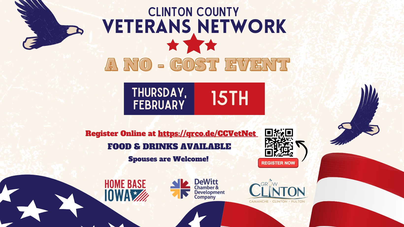 Veterans networking event is Feb. 15