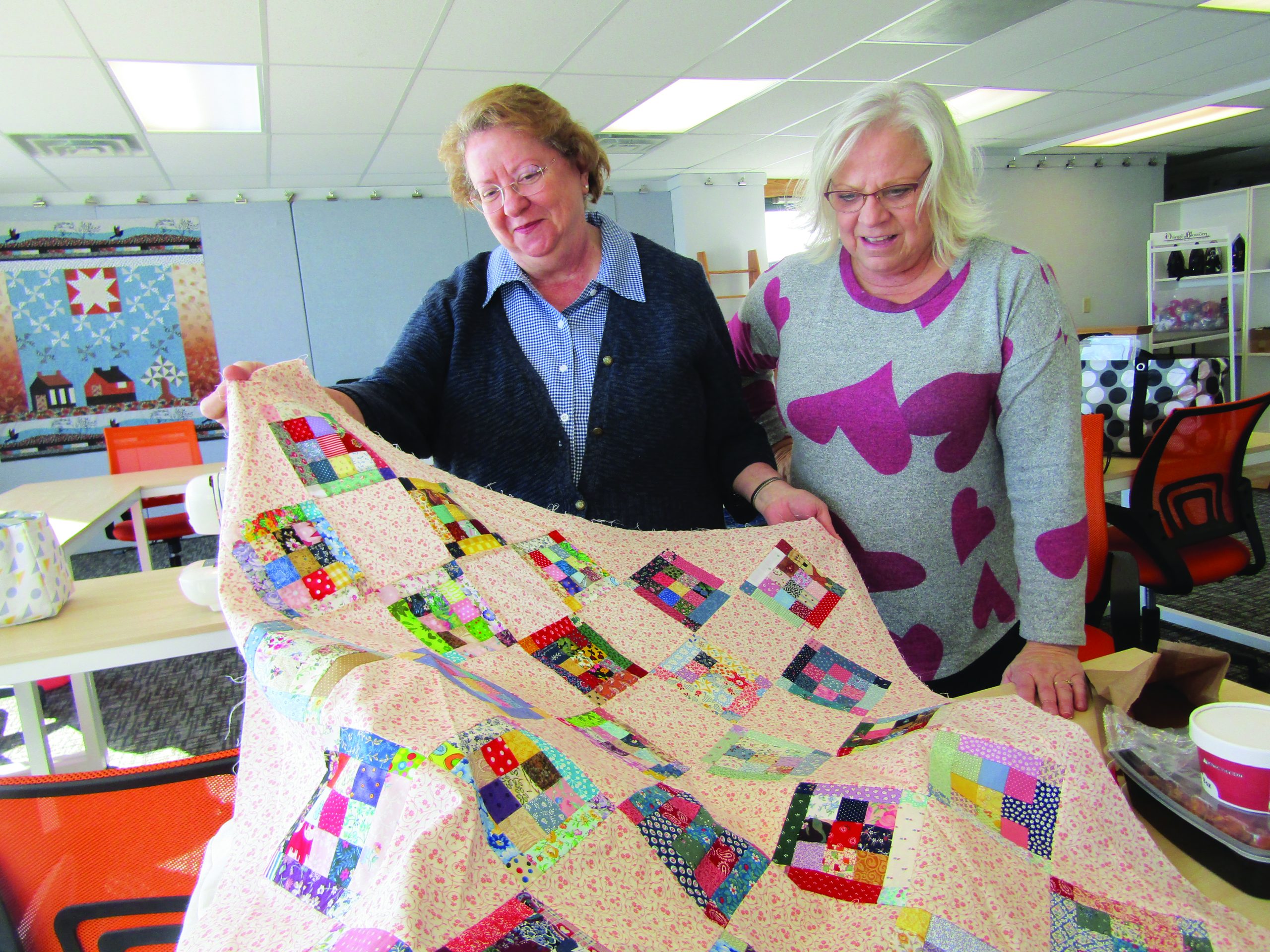 Quilting business: Creating beauty, changing with the times