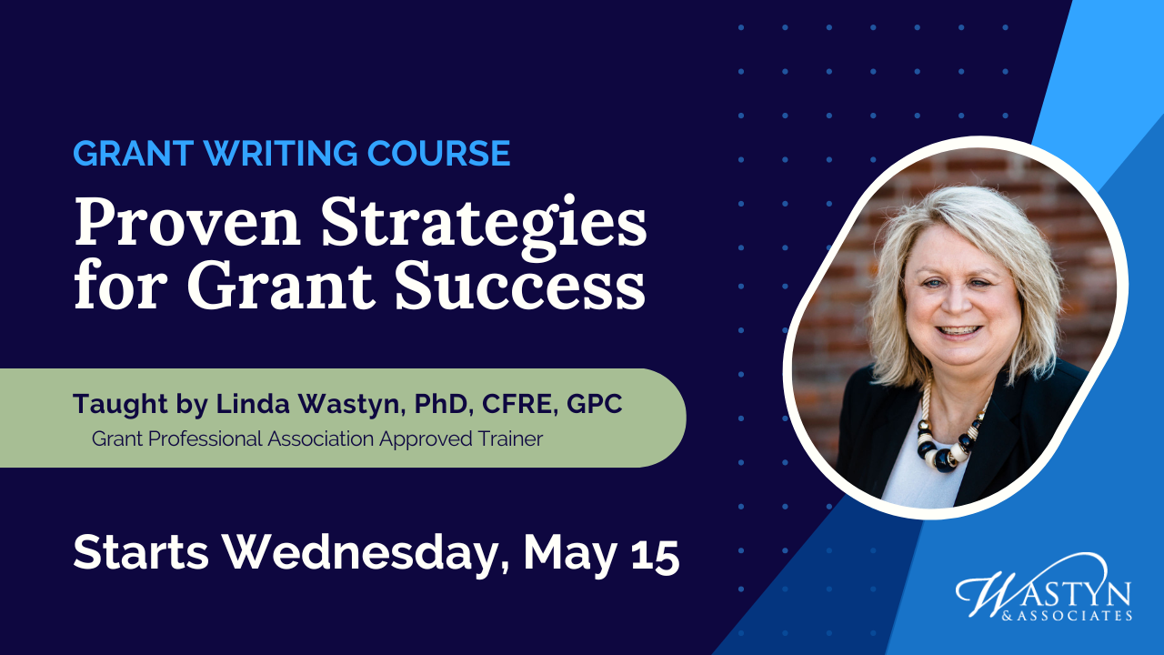 Registration opens for Wastyn & Assoc. grant writing classes