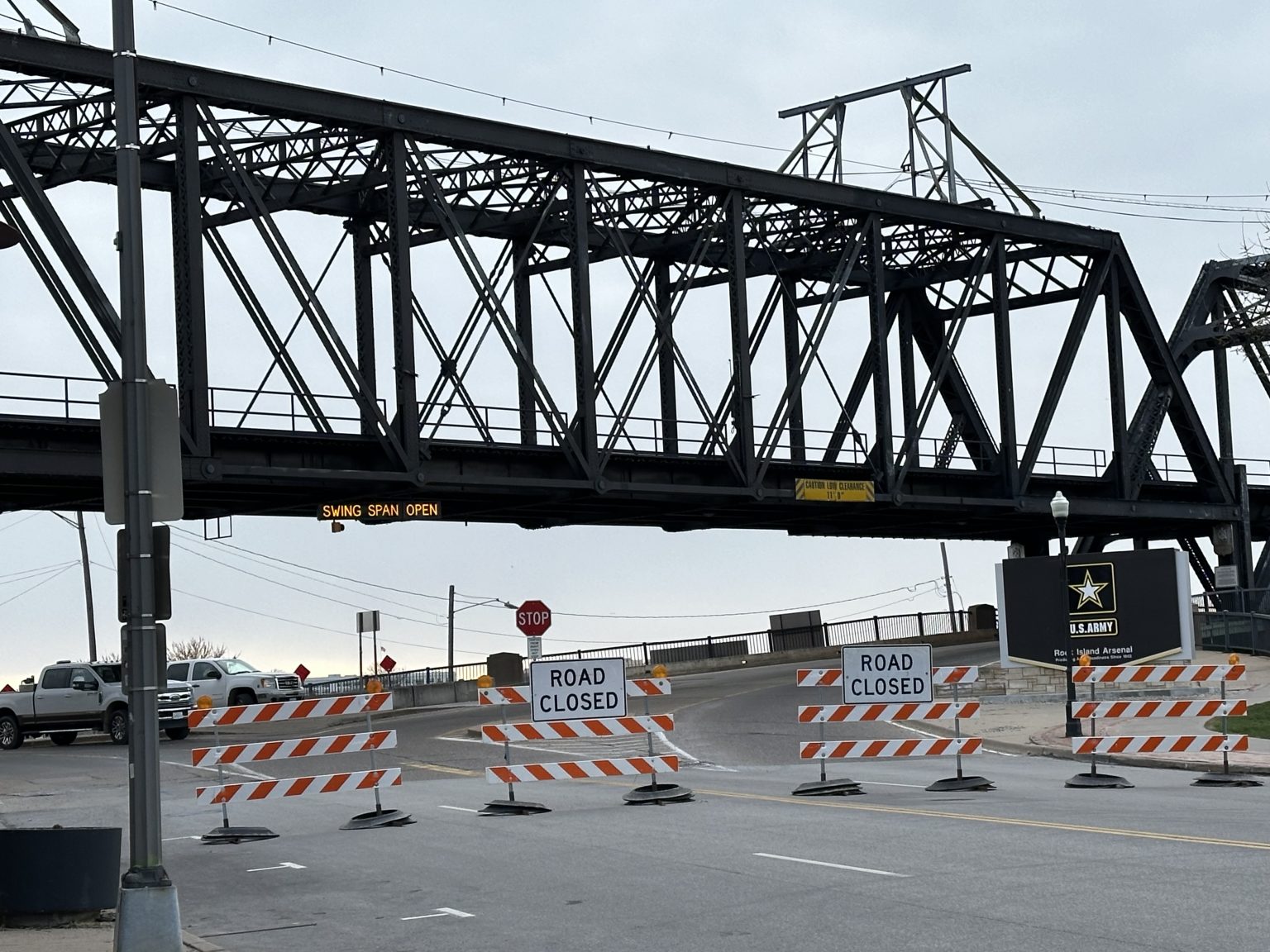 Arsenal Bridge closes for roundabout work