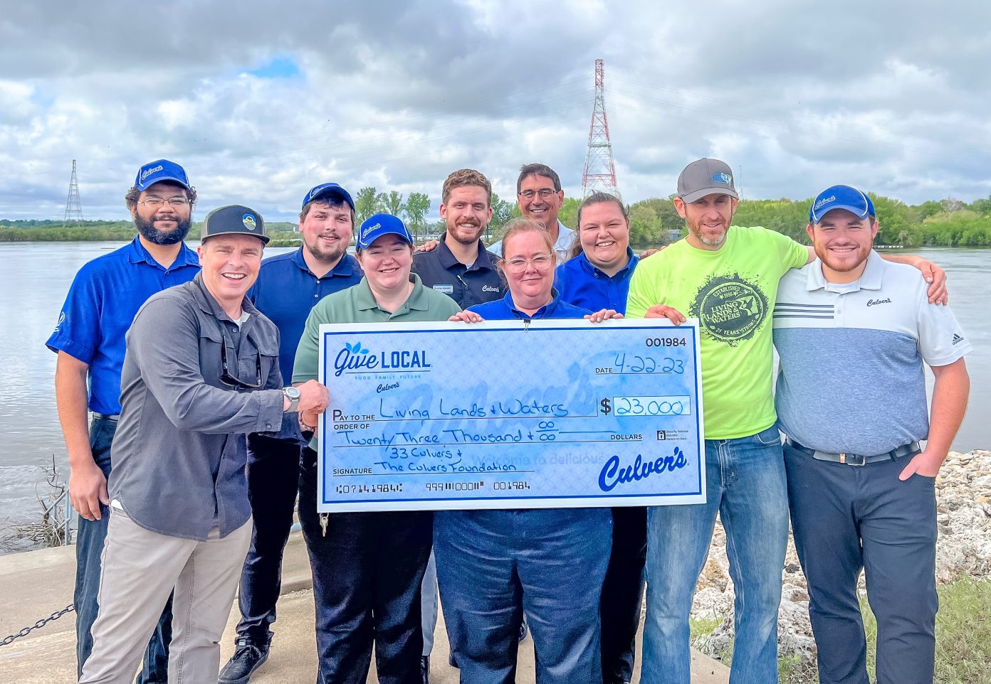 Culver's to donate 10% of sales to river cleanup for Earth Day