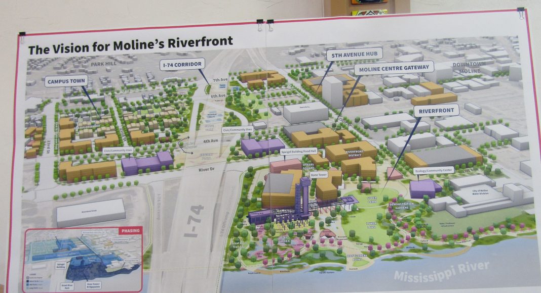 Moline riverfront: Planners close in on final plan for river area