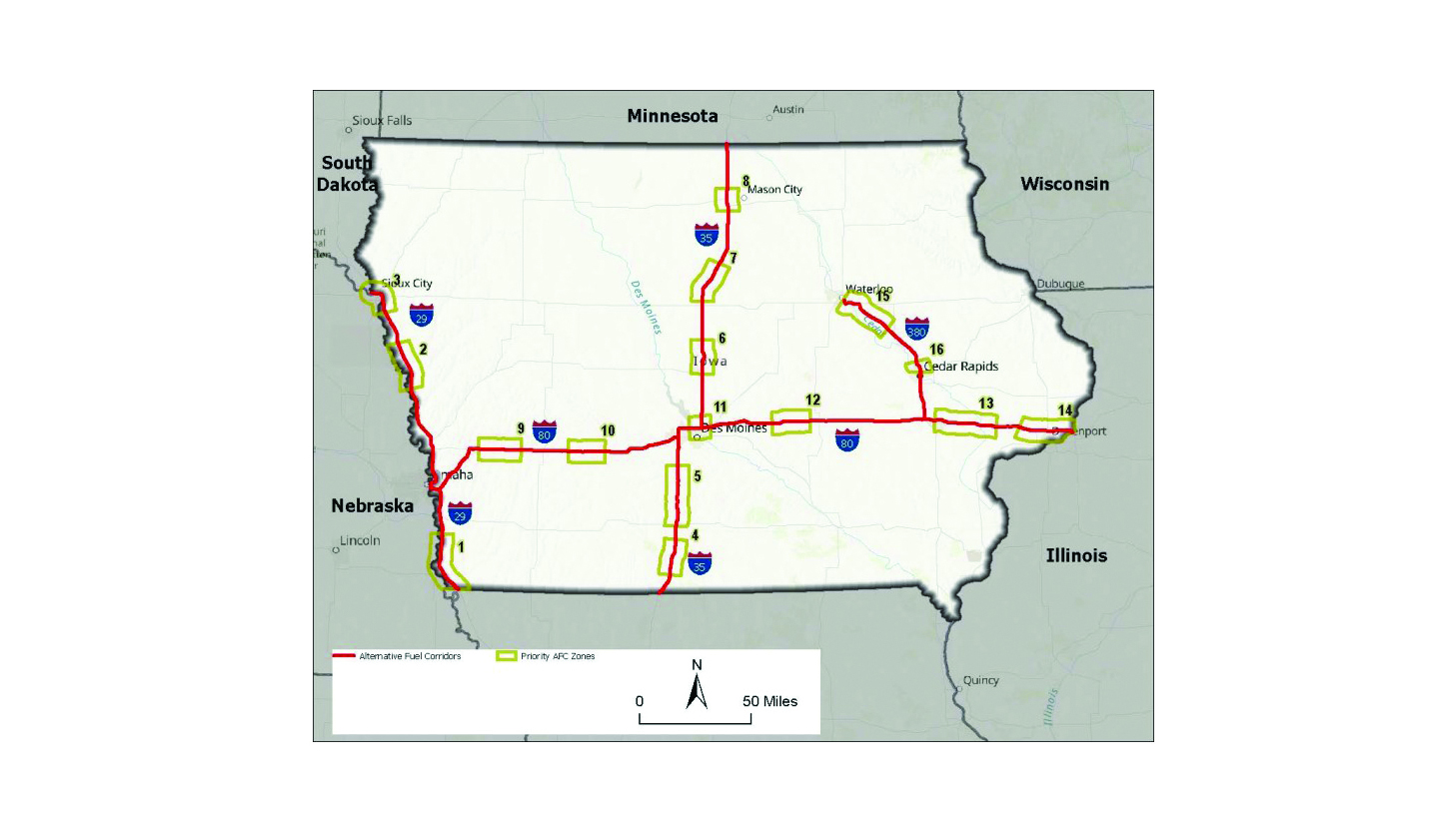 Iowa’s EV charging infrastructure growing slowly
