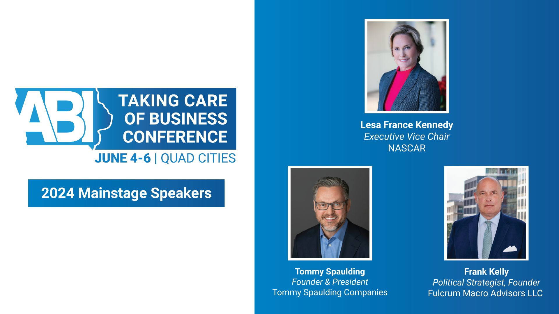 Reynolds, NASCAR exec among ABI Conference headliners