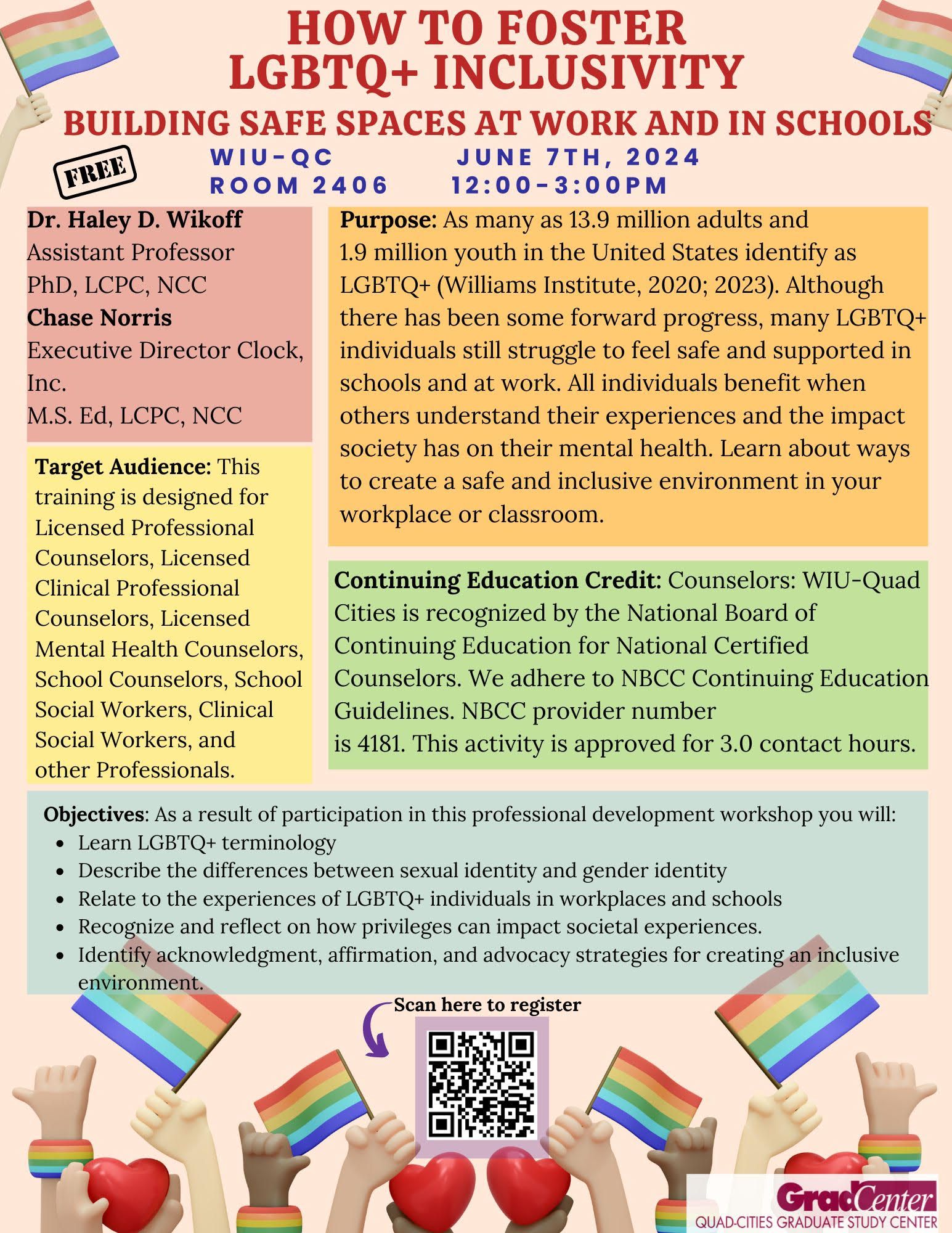 WIU event discusses fostering LGBTQ+ Inclusivity
