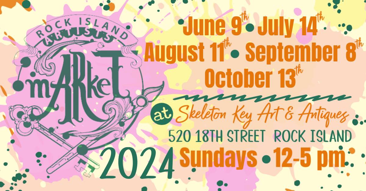 Rock Island Artists’ Market season begins Sunday