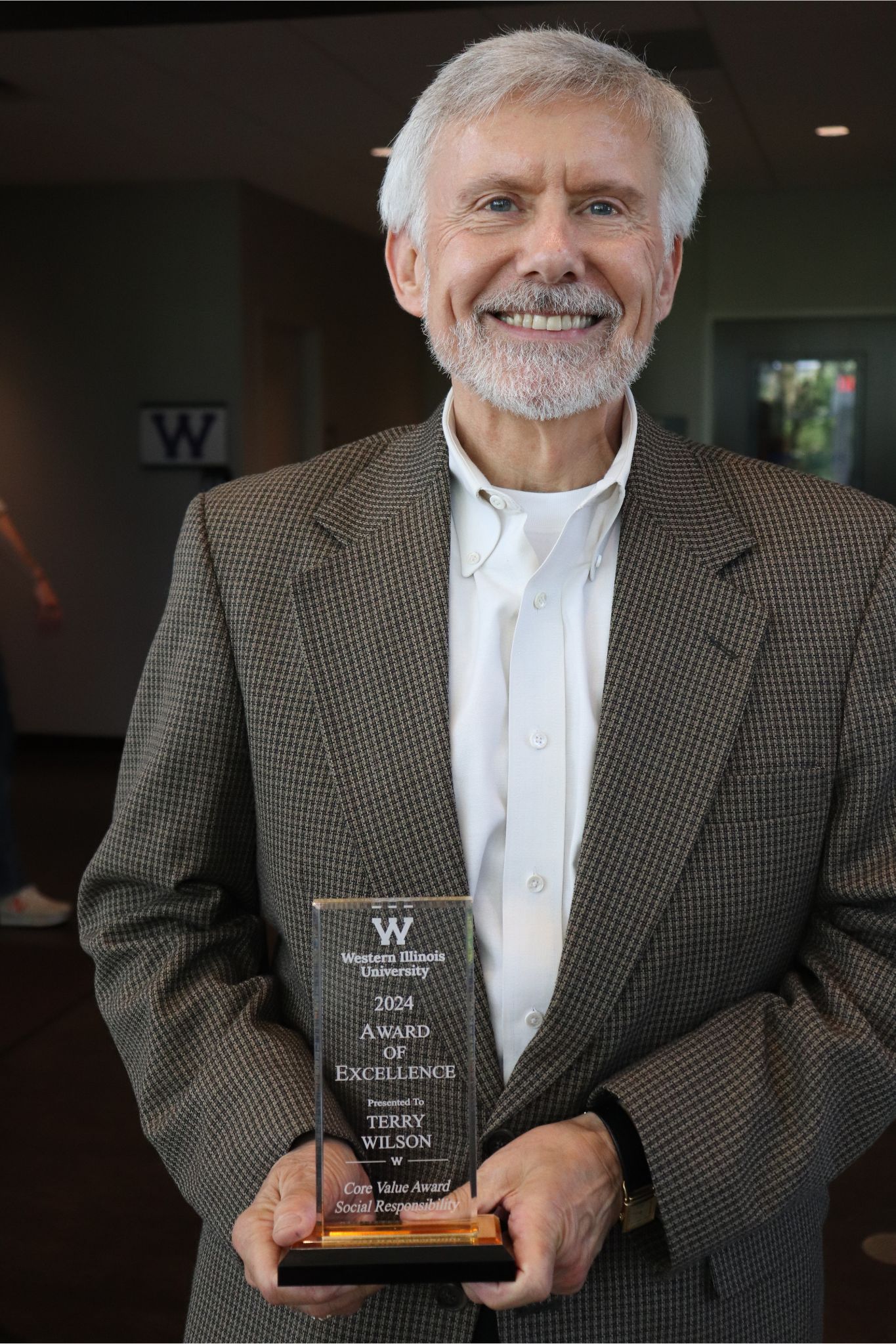 Wilson, Rosner receive WIU-QC Core Value Awards