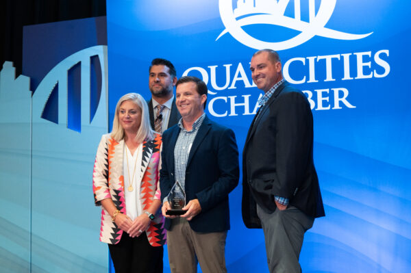 QC Chamber honors Frink, Makoben, Oertel Metals Works