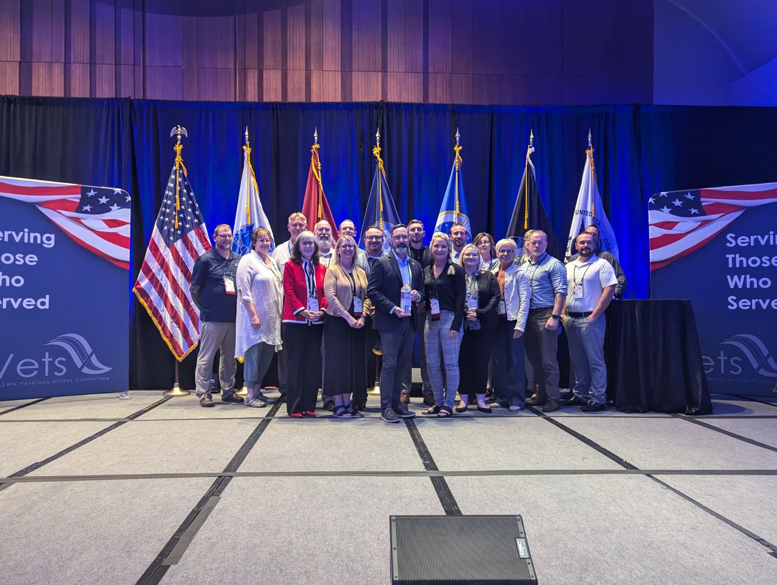 IowaWORKS Davenport office honored for veteran services