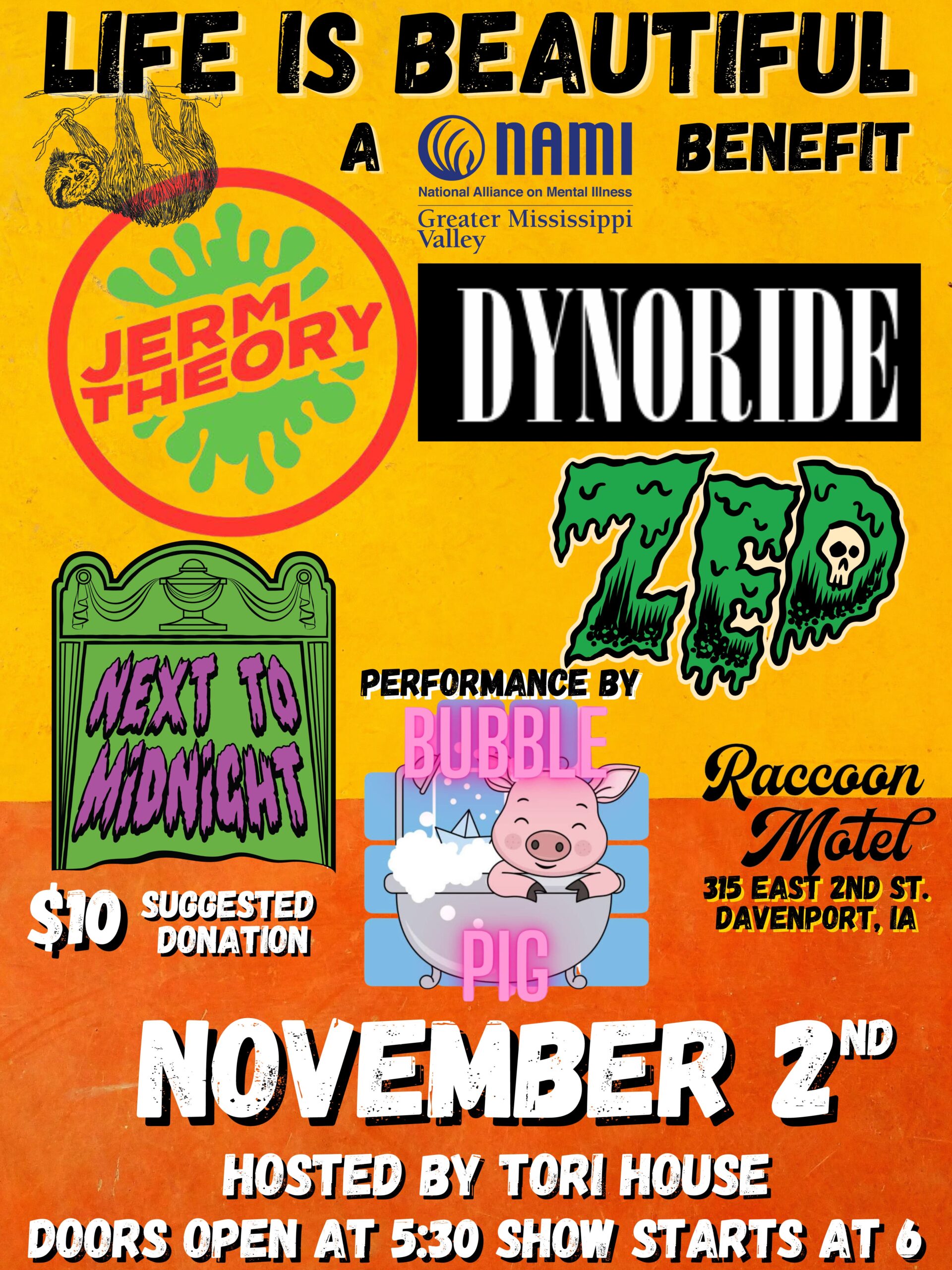 Life Is Beautiful Concert to Benefit NAMI