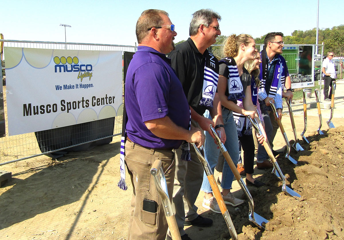 New sports facility in Muscatine nears completion