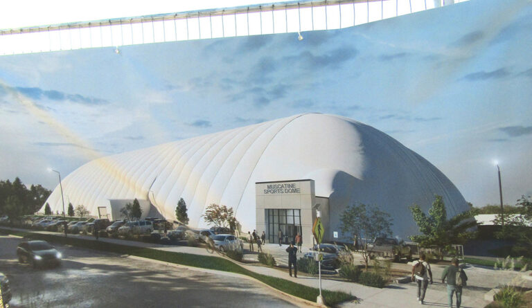 New sports facility in Muscatine nears completion