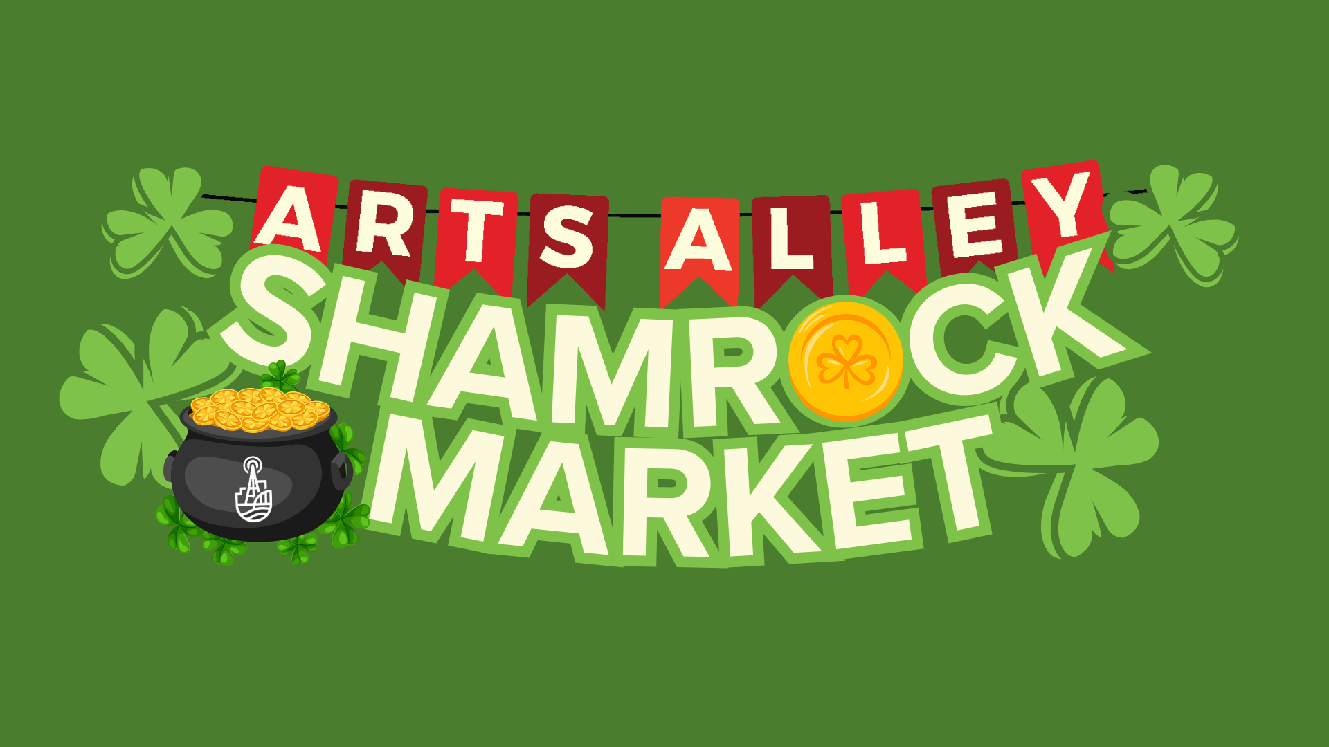 Get your green on March 15 at RI's Arts Alley Shamrock Market