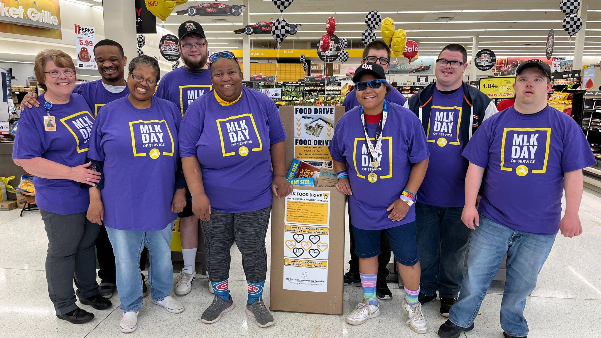 Food drive honors Dr. King’s legacy, supports community