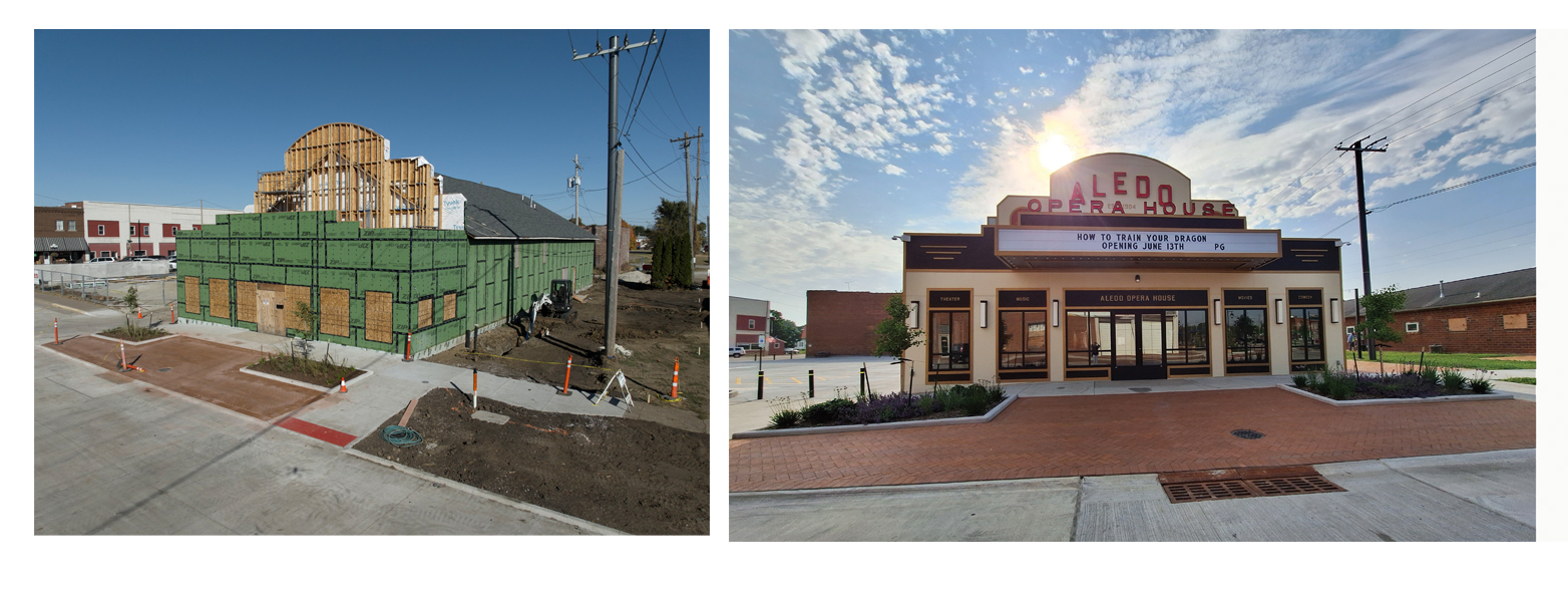 Historic Aledo Opera House reopens on high note