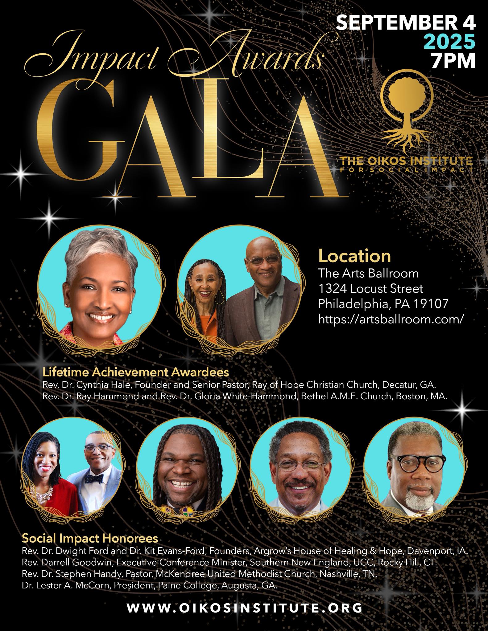 The Fords to share Oikos Institute’s 2025 Social Impact Award