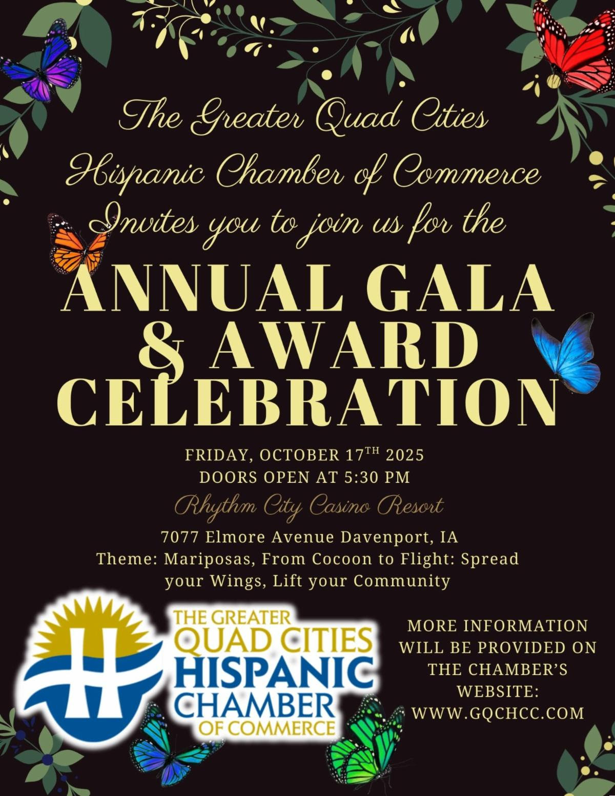 Hispanic Chamber Gala will be Oct. 17