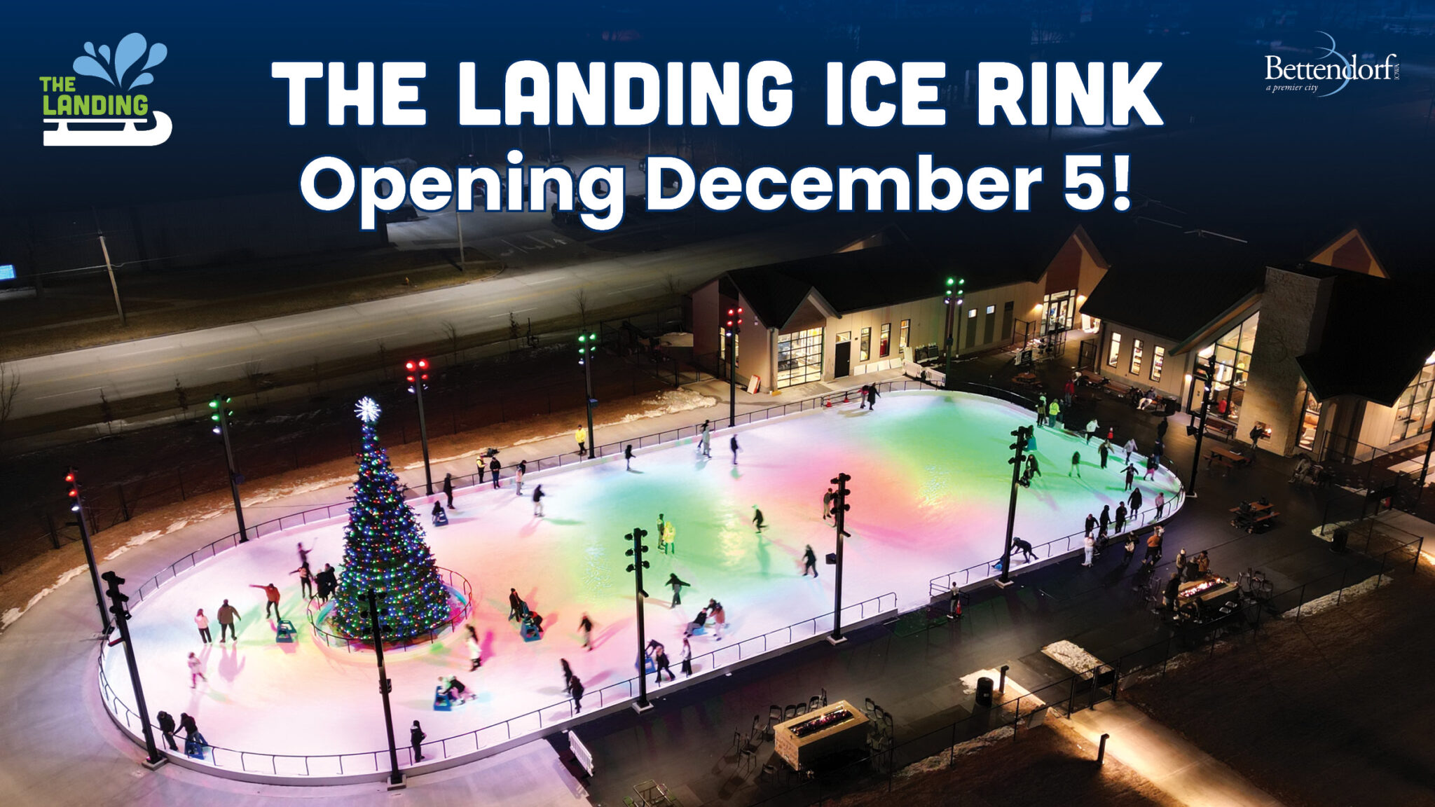 The Landing Ice Rink opens for second season Dec. 5