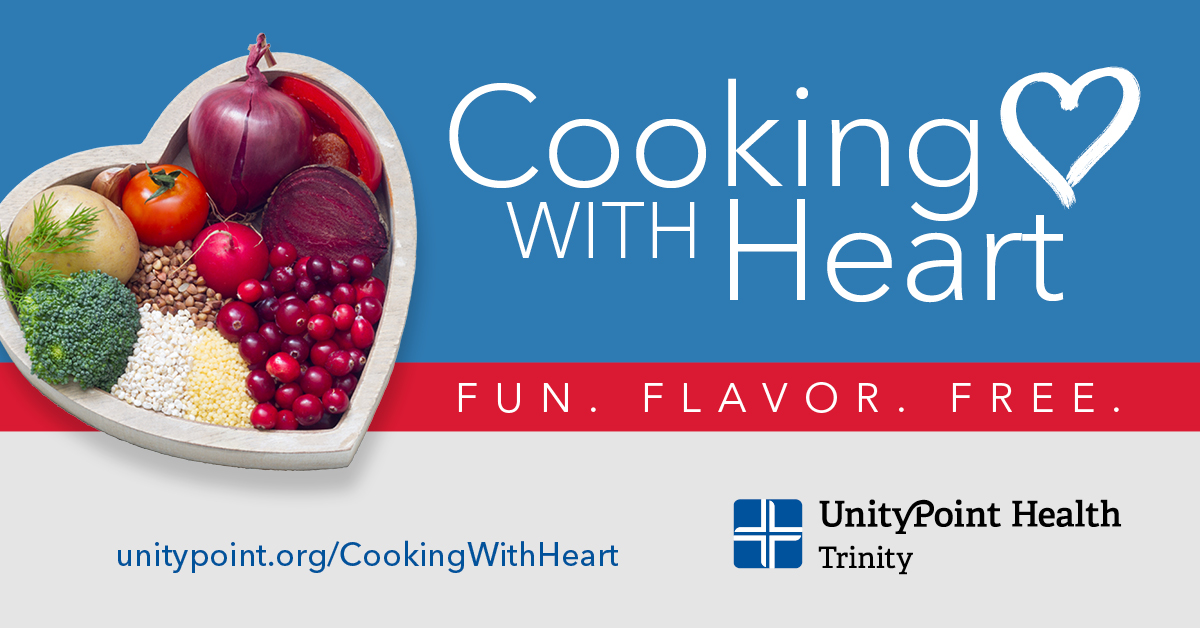 Cooking with Heart series returns to UnityPoint